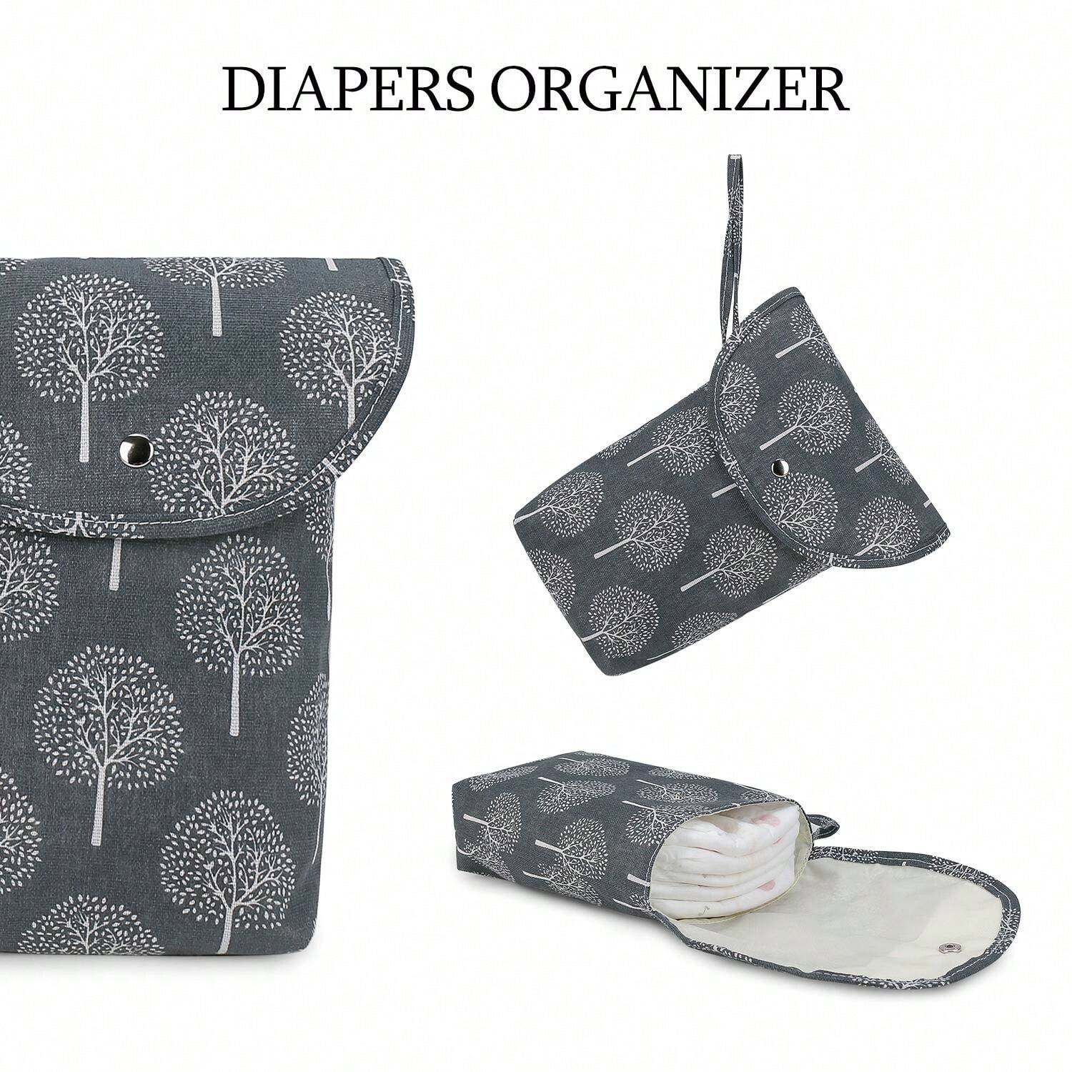 New Infant Diaper Storage Bag, Baby Portable Diaper Pouch For Carrying ...