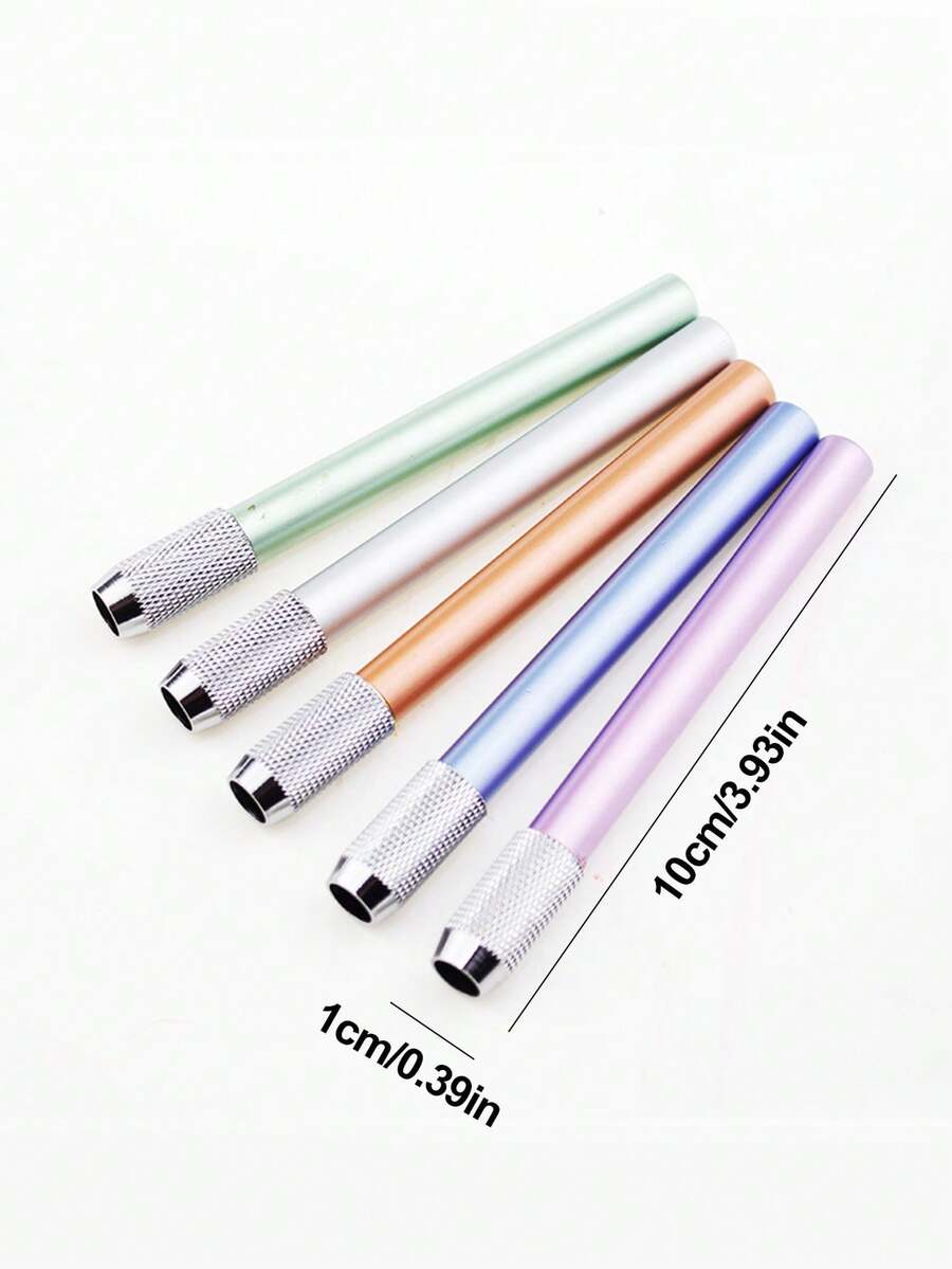 1pc Metal Pencil Extender, Sketch Pencil Lengthener, Single Head Spiral ...