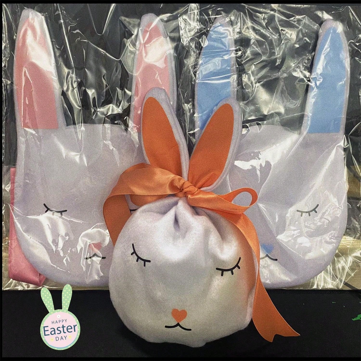 Felt Easter Bunny Treat Bag, Cute Rabbit-Shaped Snack Pouch, Creative ...