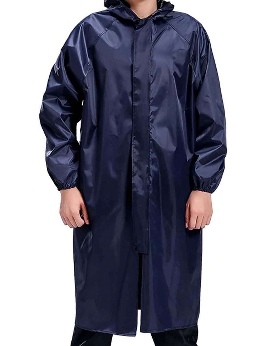 Long Integrated Raincoat For Men, Full Body Protection Anti-Riot ...