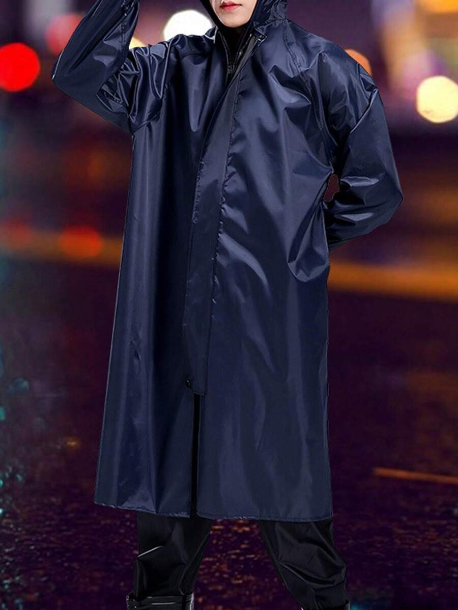 Long Integrated Raincoat For Men, Full Body Protection Anti-Riot ...
