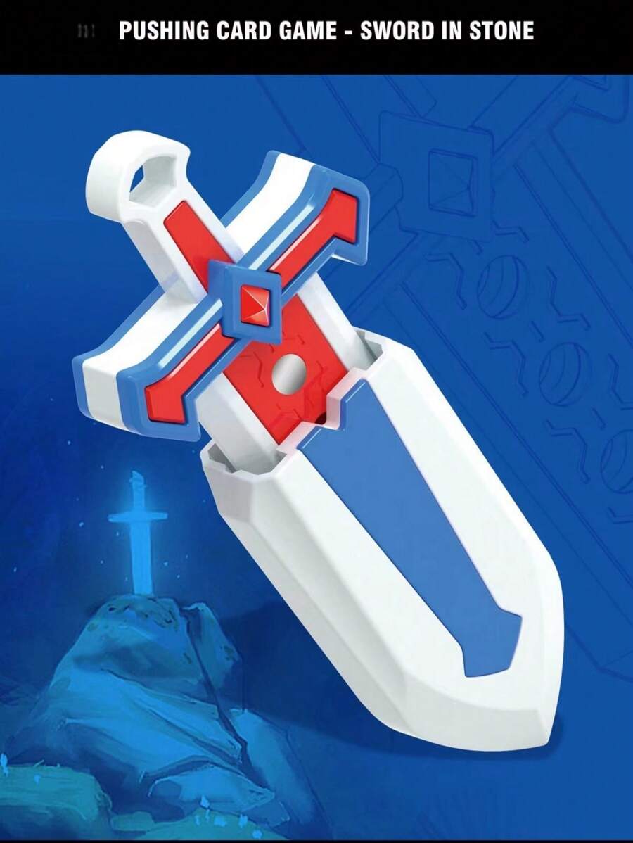 Carrot-Shaped Push Card Sword Scabbard Magnetic Fidget Toy | SHEIN UK