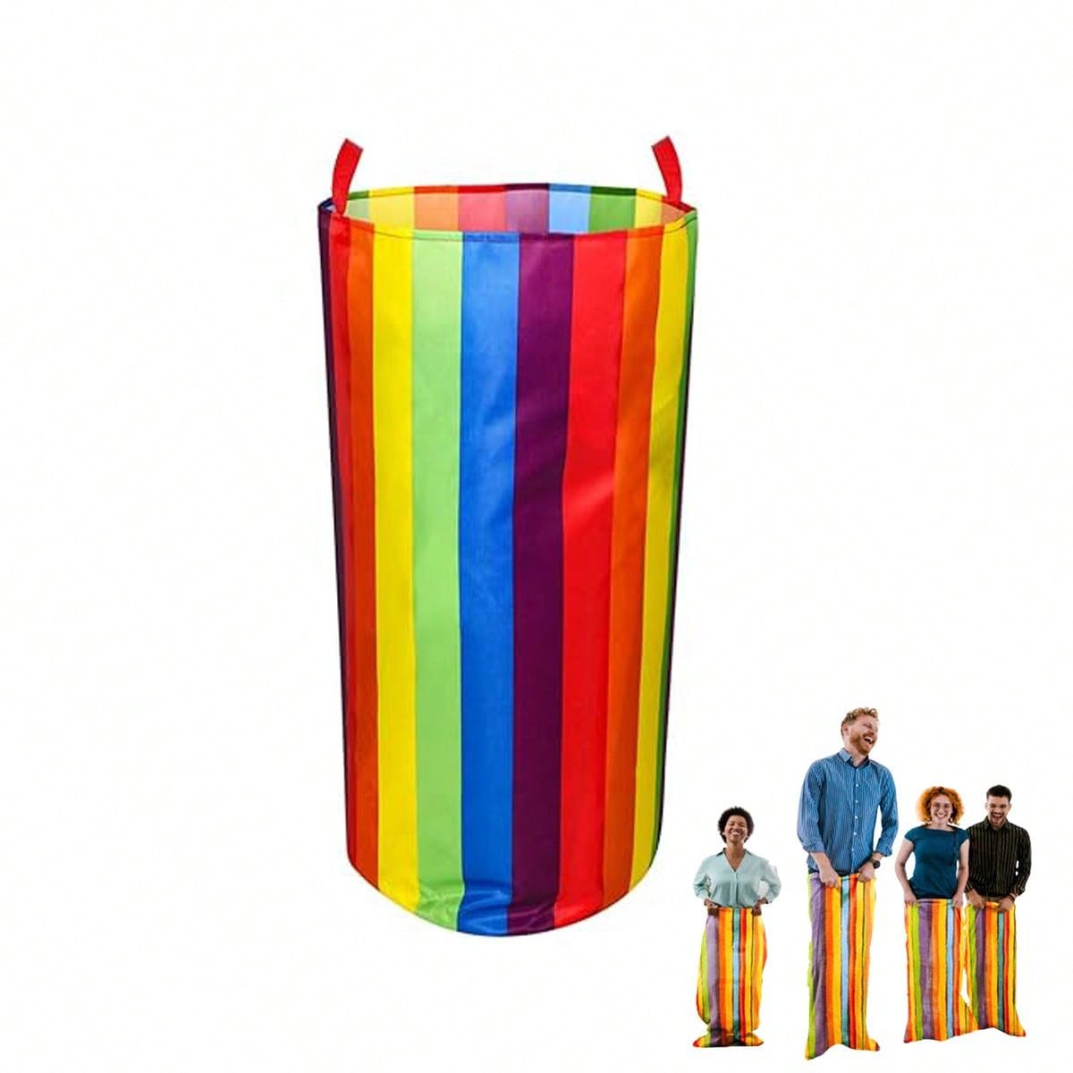 1 Pcs Potato Sack Race Bags Colorful Sack Race Bags, Oxford Cloth ...