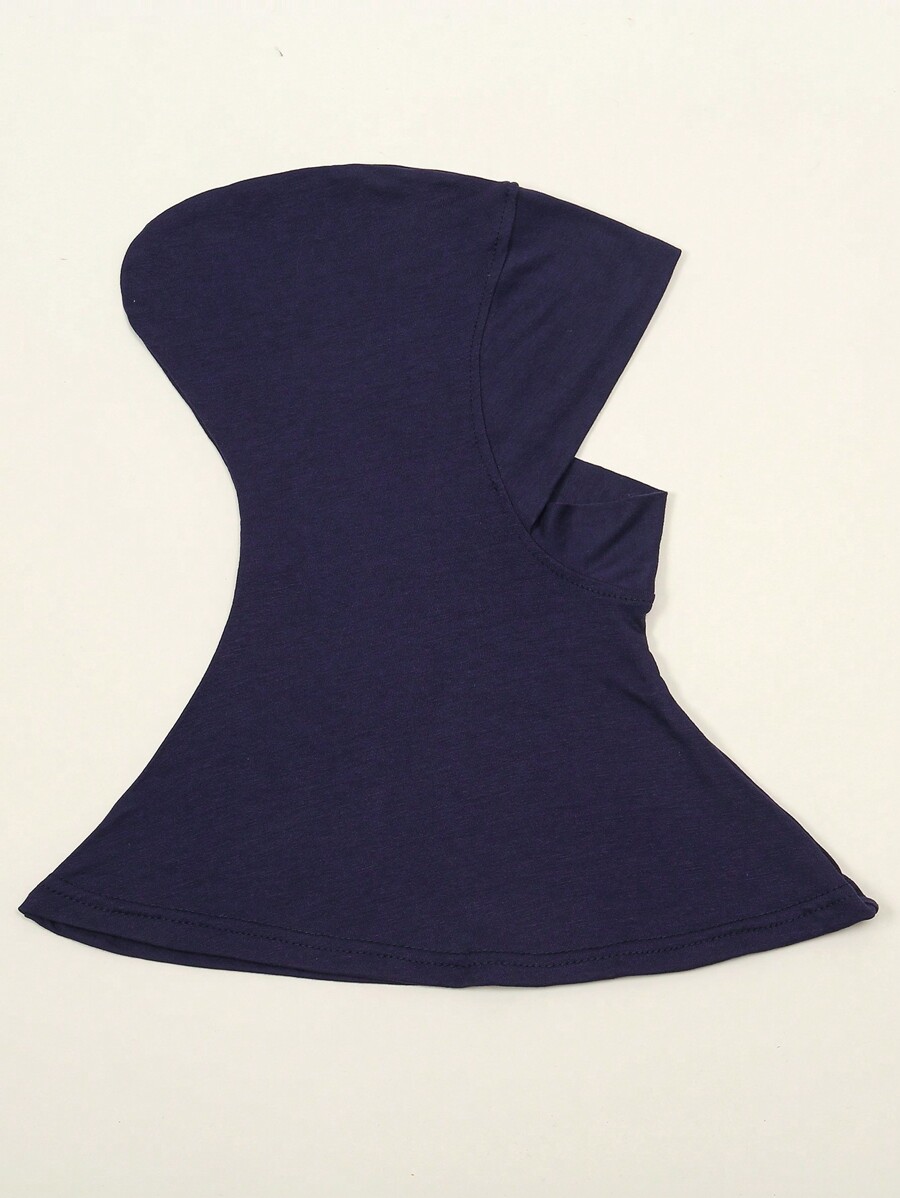 1pc Women's Fashion Solid Color Chin Covering Elastic Head Wrap Hat ...