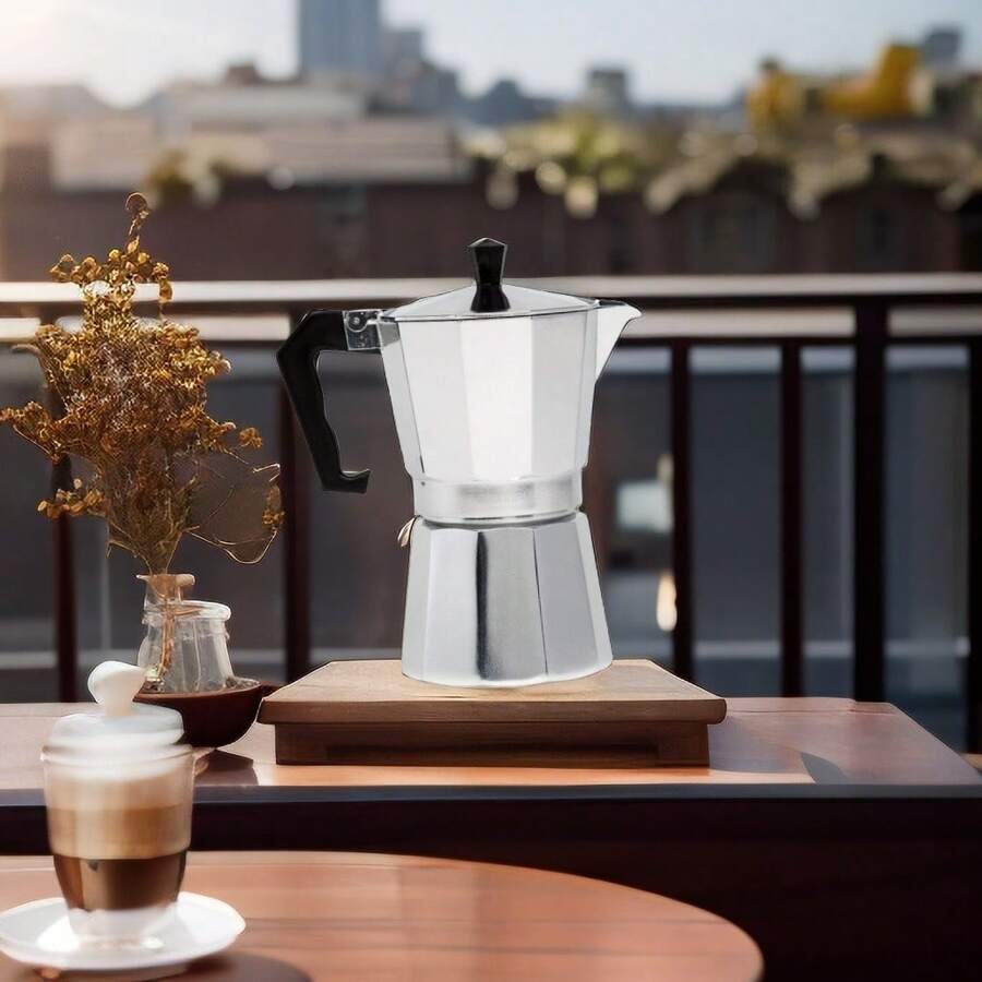 1PC Classic Stovetop Espresso And Coffee Maker, Moka Pot For Italian ...