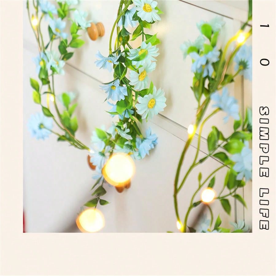 New Led Daisy Shaped Welcome Spring & Valentine's Day Decorative Copper ...