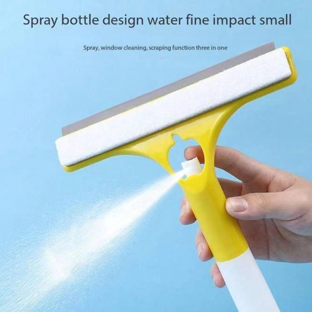 Non-Slip Glass Scraper With Premium Rubber And Plastic Handle - Easy To ...