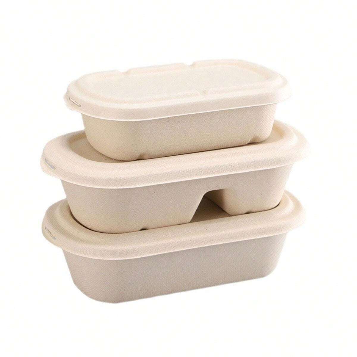 Disposable Take-Out Flat-Bottomed Container With Food Drip Capacity And ...
