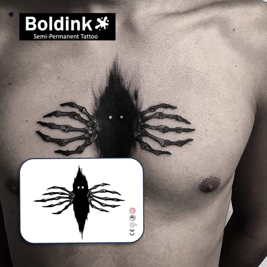 1 Kit Revolutionary Technology Tattoos, Semi-Permanent Tattoos, Dark ...