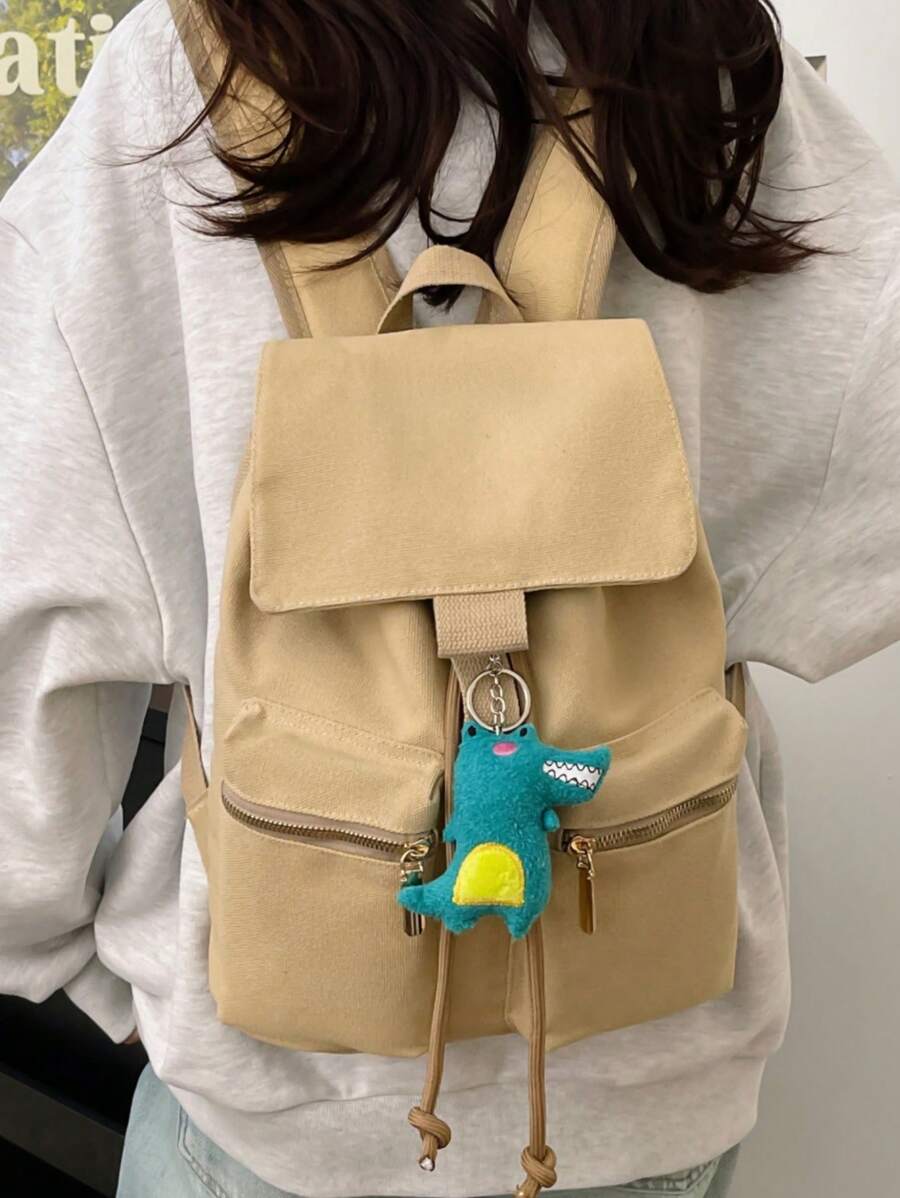 Backpack With Double Shoulder Straps For Campus, Designed For Junior ...