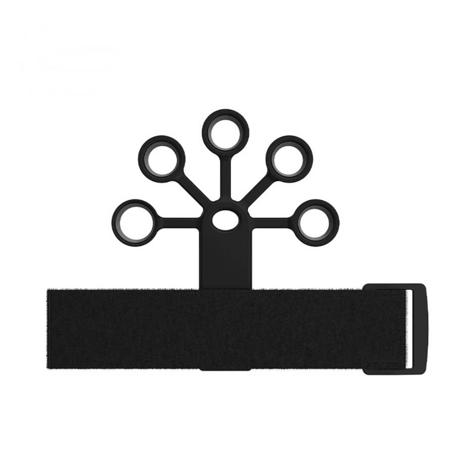 Silicone Finger Trainer, 5 Finger Wrist Pull, Finger Strength Exerciser ...