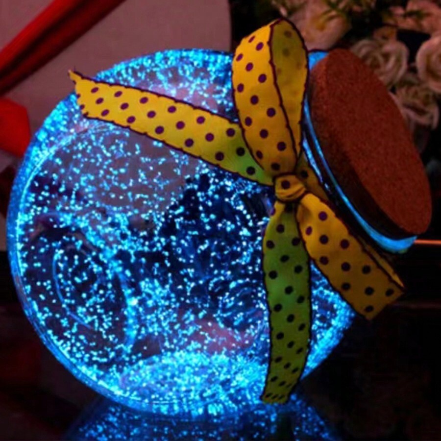 1 Frasco De Pó Luminoso De 20g (0.7oz) Pó Luminoso De Longa Duração E ...