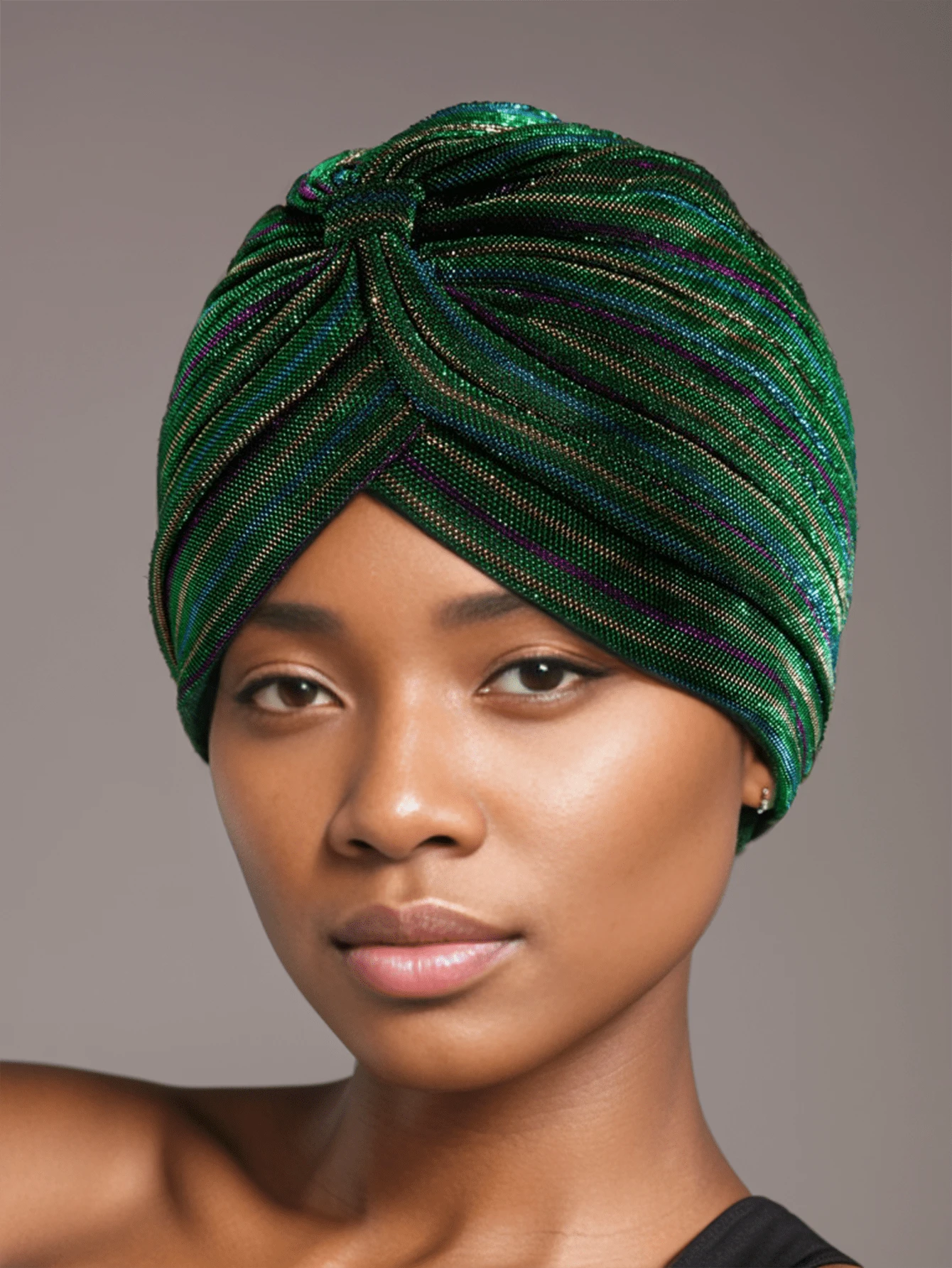 Striped Wrap Hat | SHEIN USA