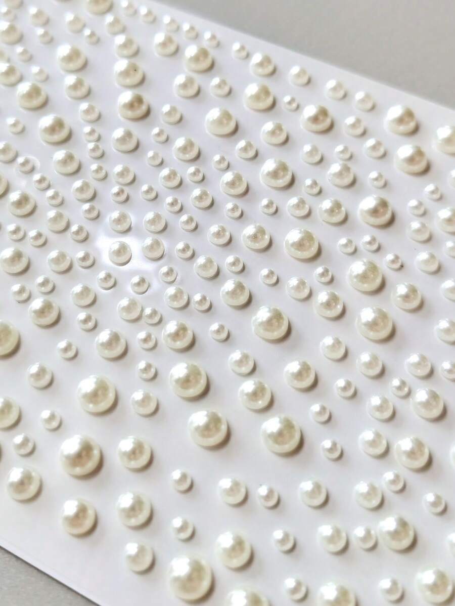1sheet Pearl Stickers DIY Home Decoration - Self-Adhesive Flat Back ...