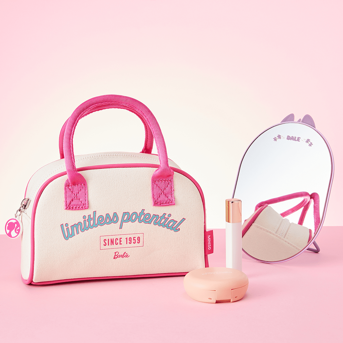 Miniso Barbie Daylight Glow Series Buns(White) | SHEIN UK