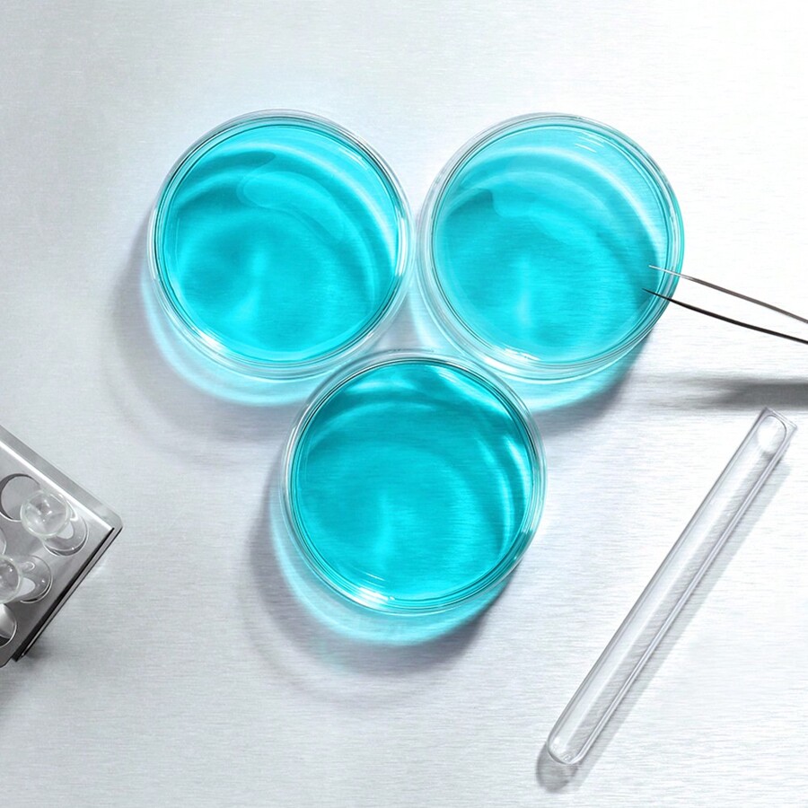 30 Pack Sterile Plastic Petri Dishes (With Lid)90mm Dia With 30 Pack ...