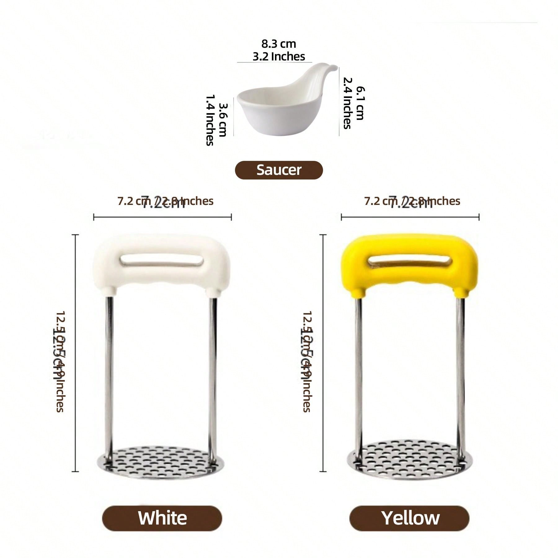 A Modern-Style Stainless Steel Mashed Potato Masher With Delicate And ...