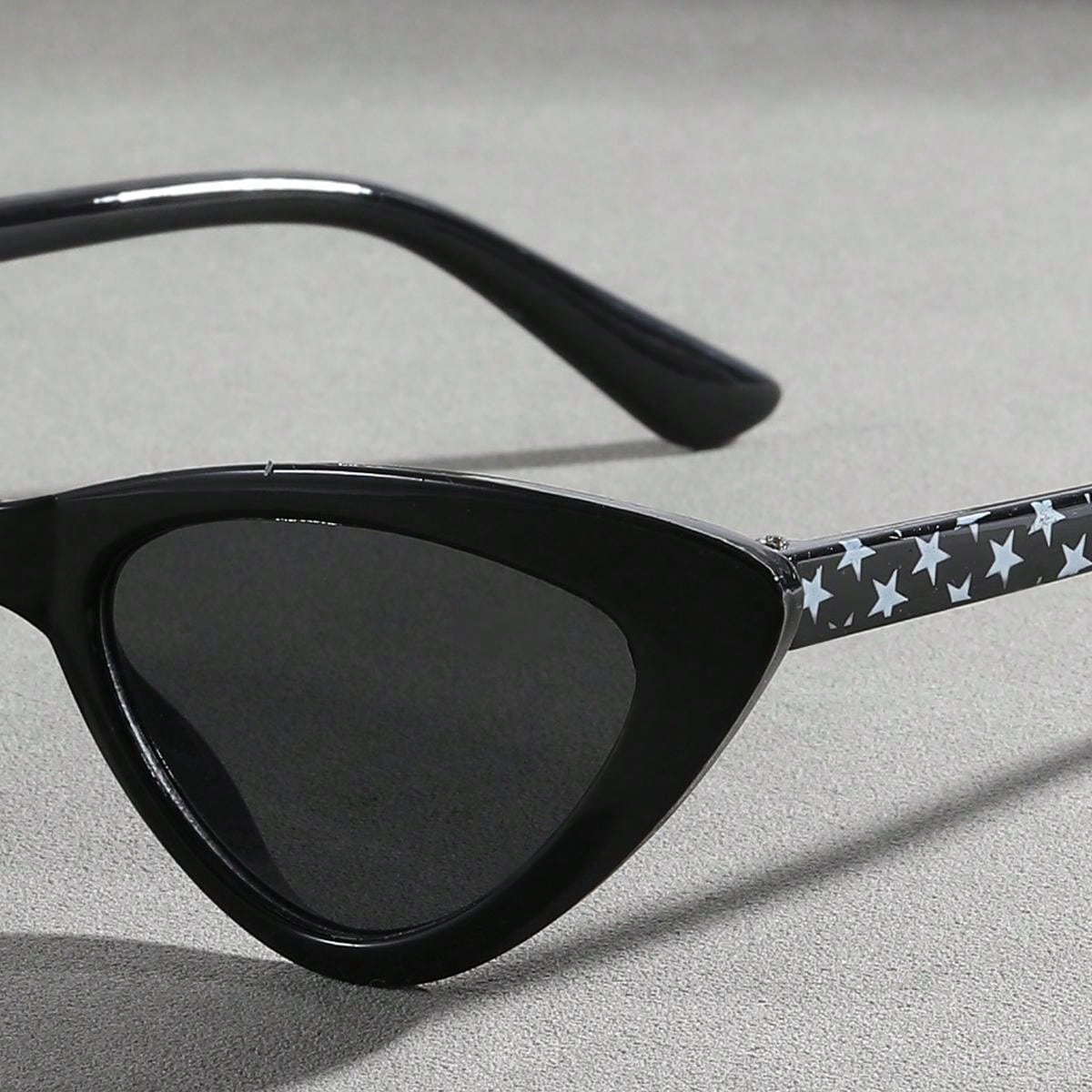 1pc Girls Cat Eye Sunglasses For Party Decorations Outdoor Photography Comes With Glasses Box