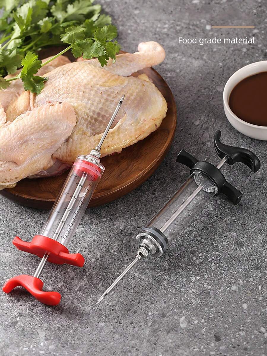 1pc Kitchen Flavor Injector Turkey Baster Marinade Injector Meat ...