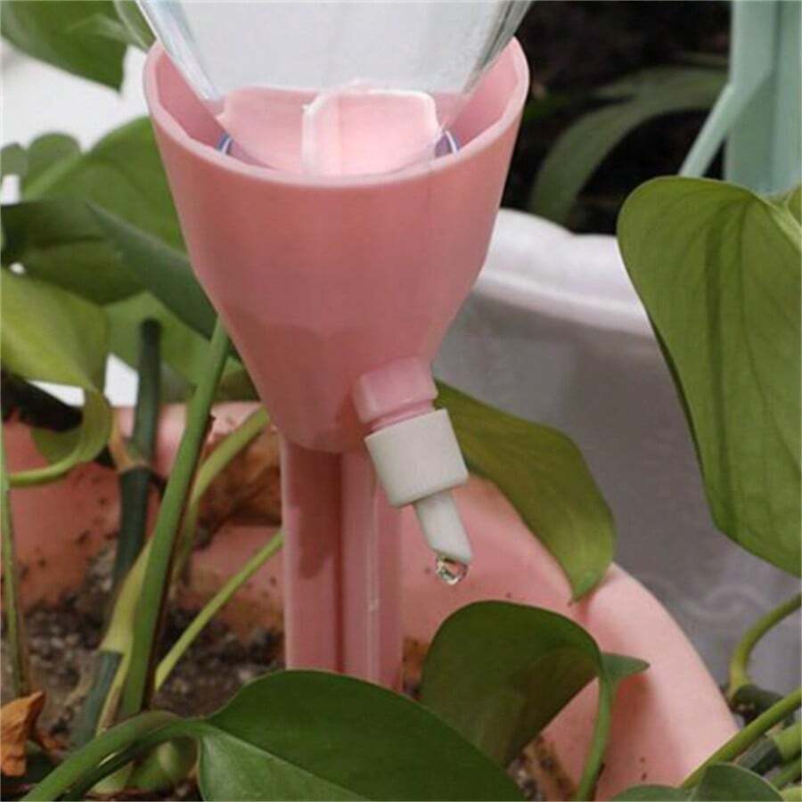 New Household Flower Pot Dripping Irrigation System Timed Plant ...