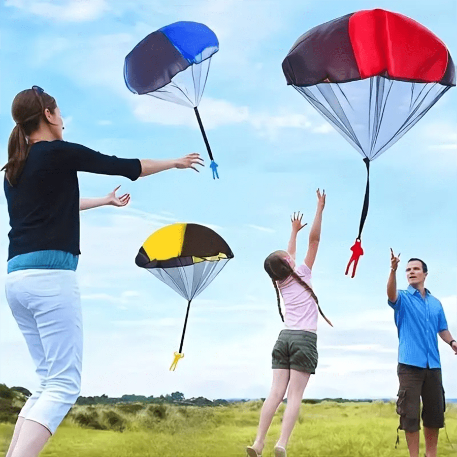 Multi-Color Random Send Teenagers Outdoor Parachute Toy, Multiplayer ...