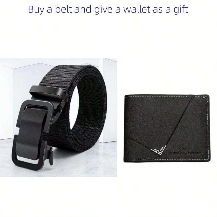 Men's Gift Wallet And Belt Set Combination | SHEIN USA