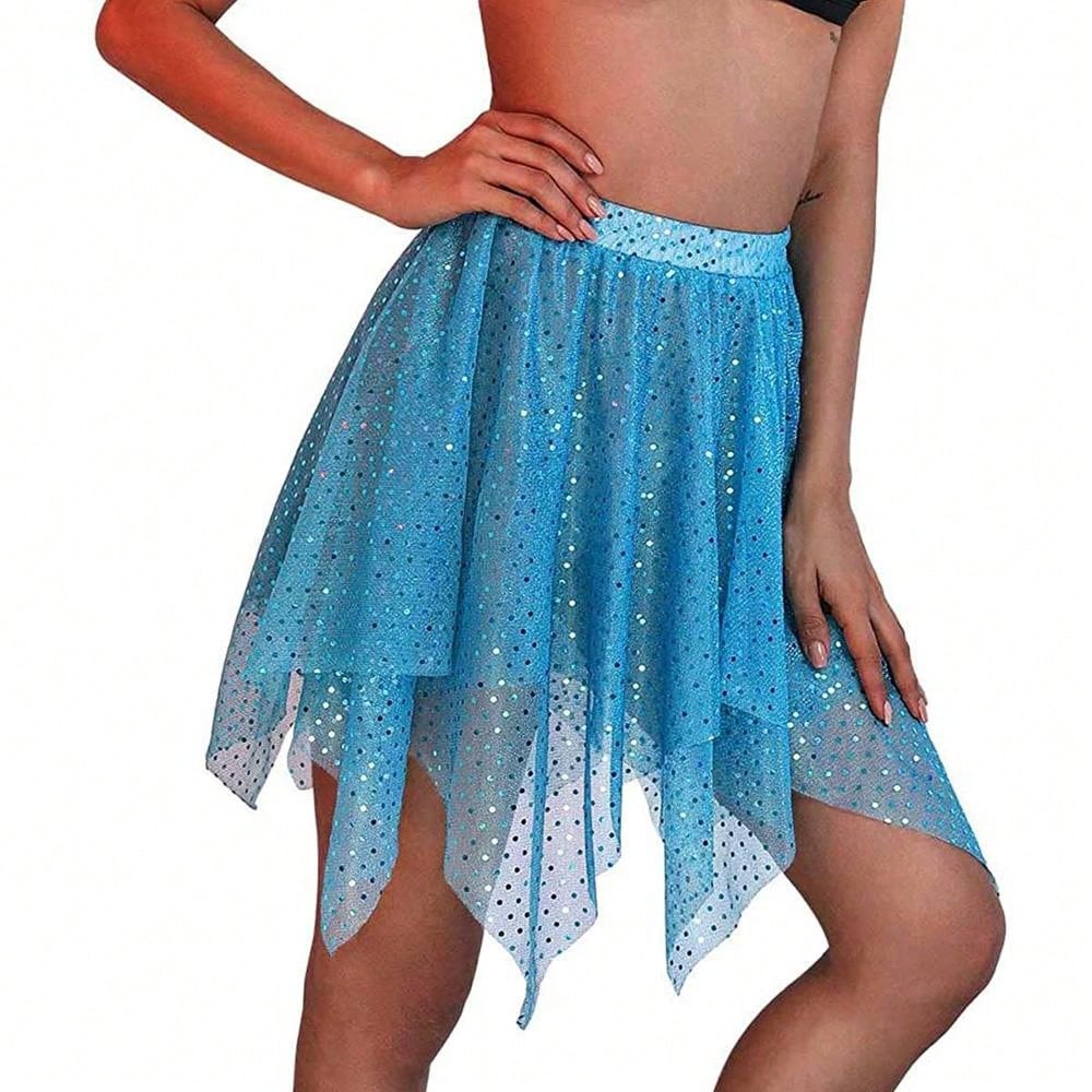 Nuevo Traje De Baile Latino Con Detalles Luminosos Y Falda Fluida ...