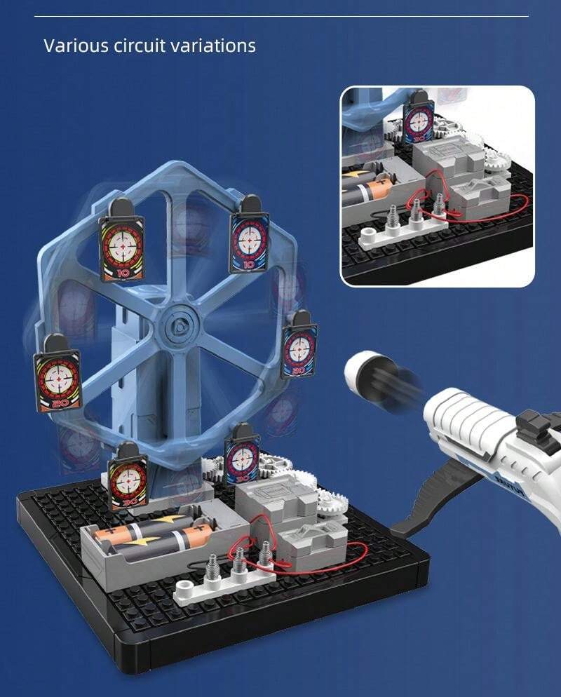 1 Set Diy Assembly Science Experiment Electrical Circuit Mechanical ...