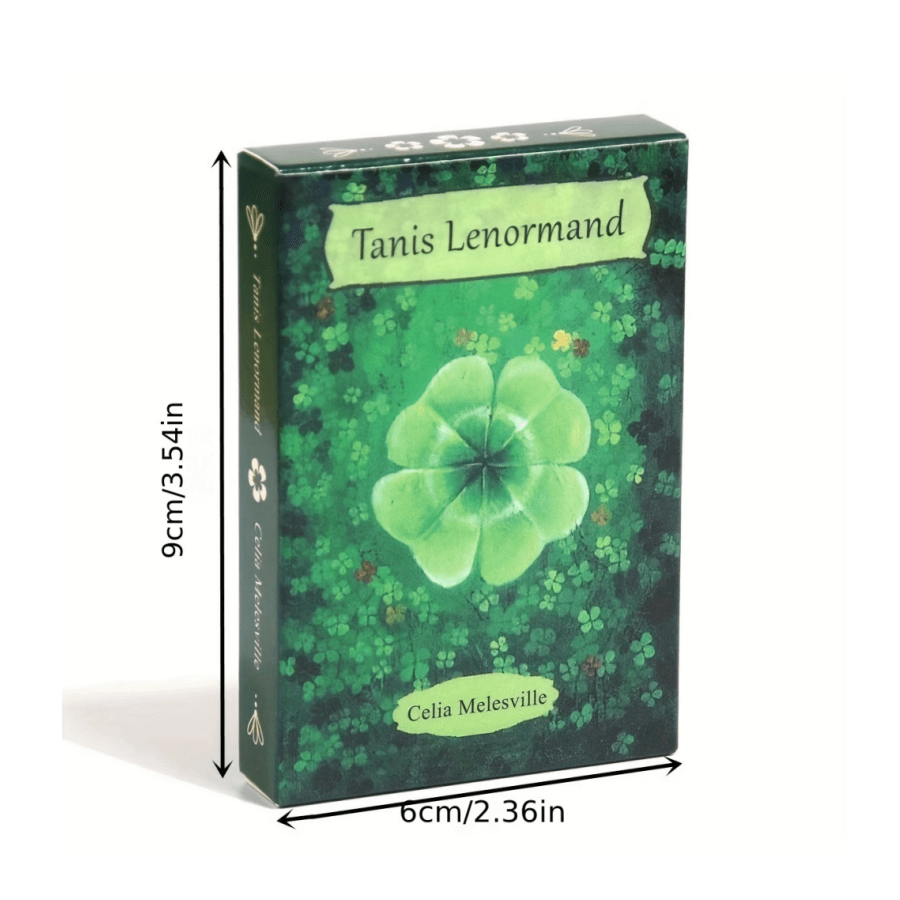 Lucky Clover Reno Man Card Tanis Lenormand 2nd Edition, Lenormand Board ...