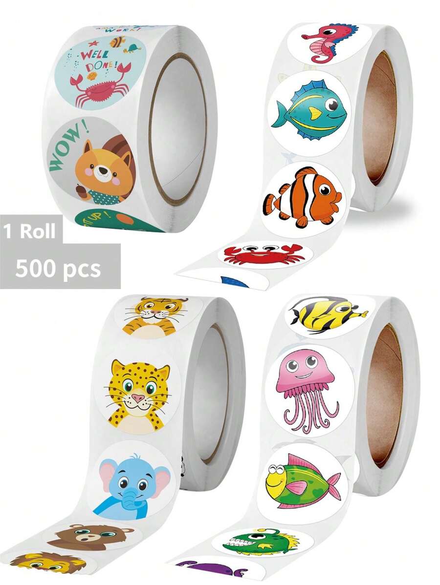 500pcs Teachers Motivational Stickers For Kids Reward Stickers,8 Styles ...