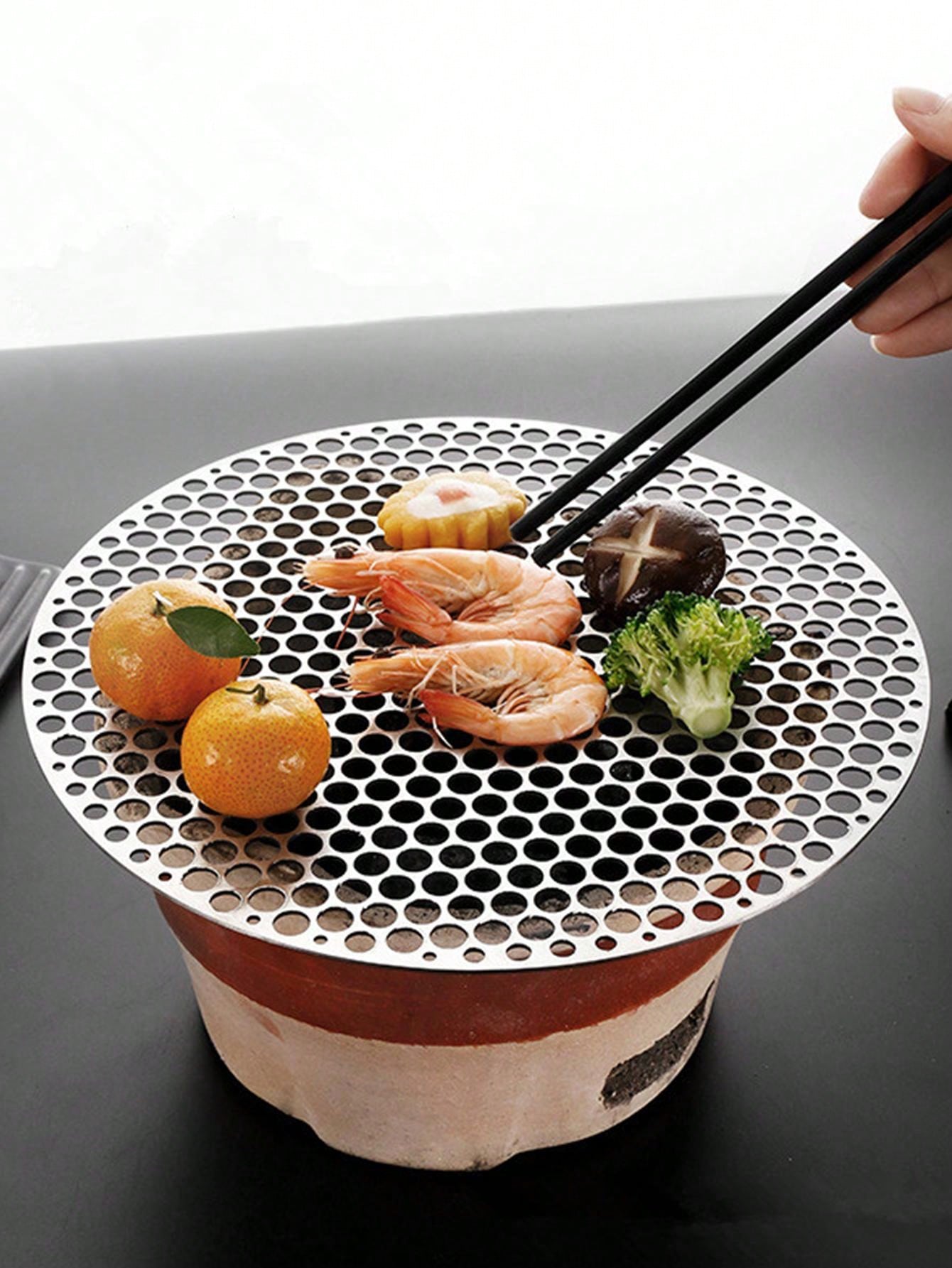 Stainless Steel Round Barbecue Grill Mesh, Suitable For Household Use ...