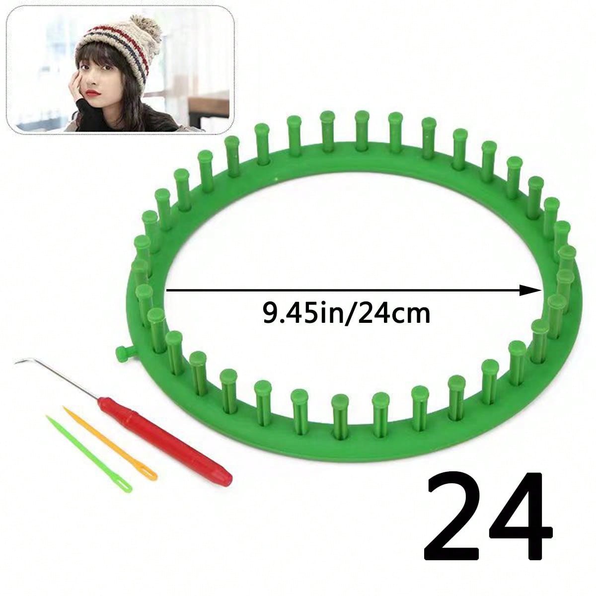 1set Round Knitting Machine Tool Kit With Crochet Hook And Plastic ...