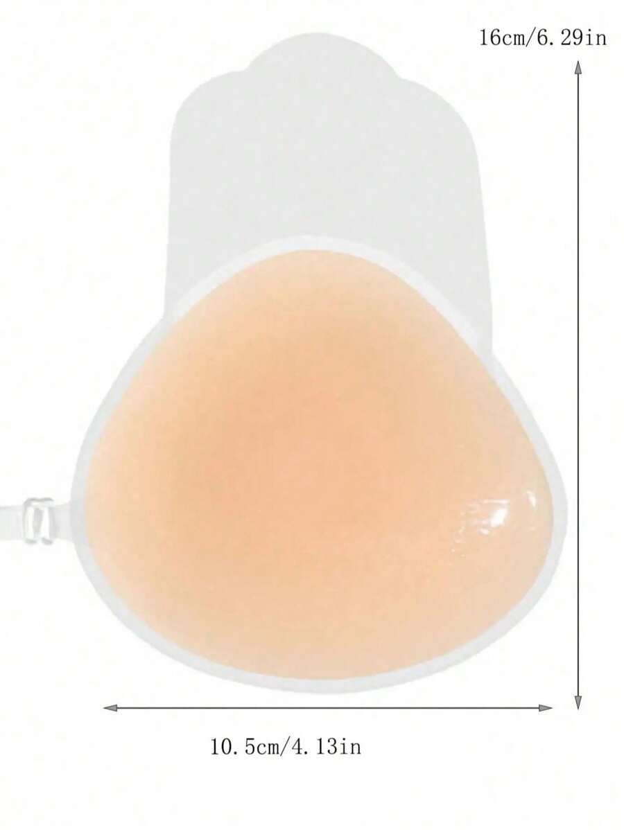 Silicone Triangle Breast Patch, Gather Up, Invisible Breast Patch, Anti ...