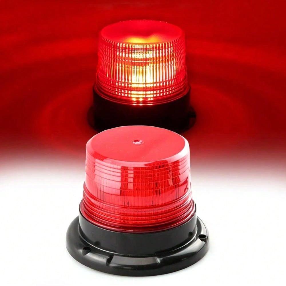 Car Strobe Light Blue Red Orange LED Emergency Truck Roof Top Warning ...