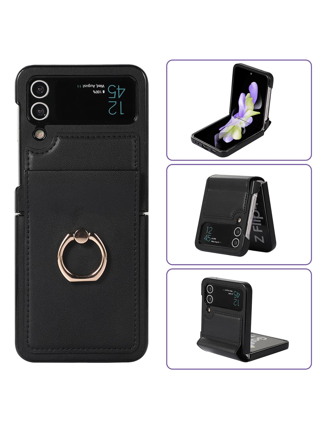 Z Flip 5 Folding Phone Holster Samsung Flip 3 4 Anti-Fall Protective ...