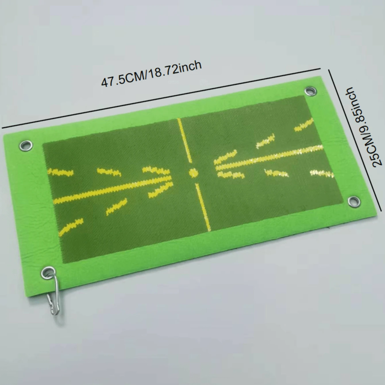 Golf Swing Practice Mat Golf Swing Trajectory Mat Hitting Mark ...