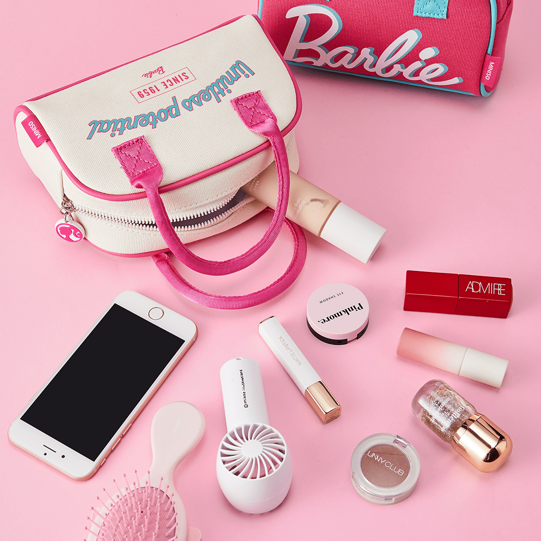 Miniso Barbie Daylight Glow Series Buns(Pink) | SHEIN USA