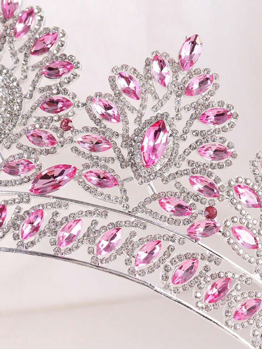 Big Baroque Crystal Tiaras Wedding Crown For Brides Women Hair ...