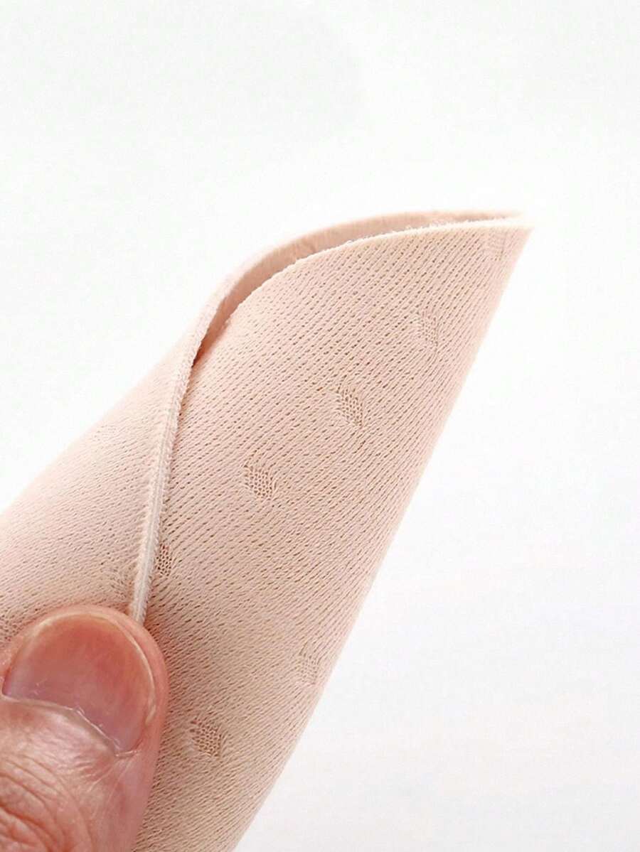 2 Pairs Of Apricot Color Latex Breast Pad Inserts For Big Breasts ...