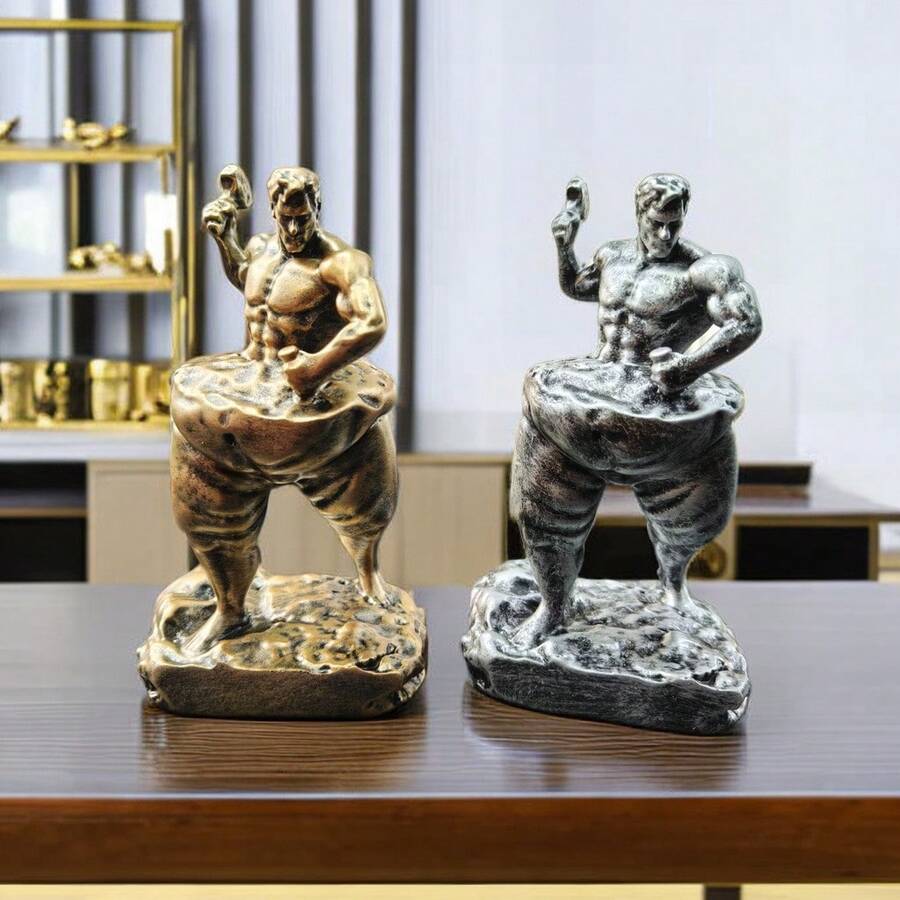 Creative & Modern Office Art Figure Decoration For Model Room, Living ...