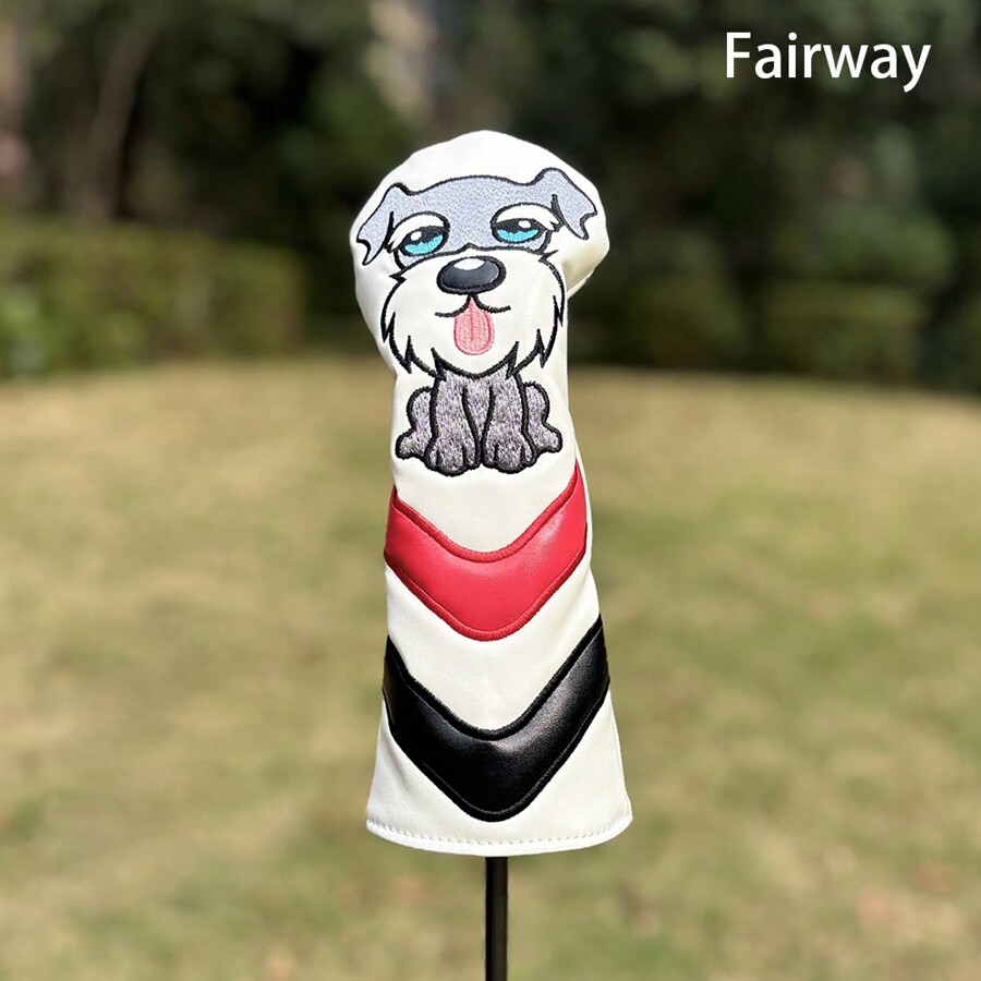 Cute Putty Pattern Golf Club Head Cover Set - Durable Leather Covers ...