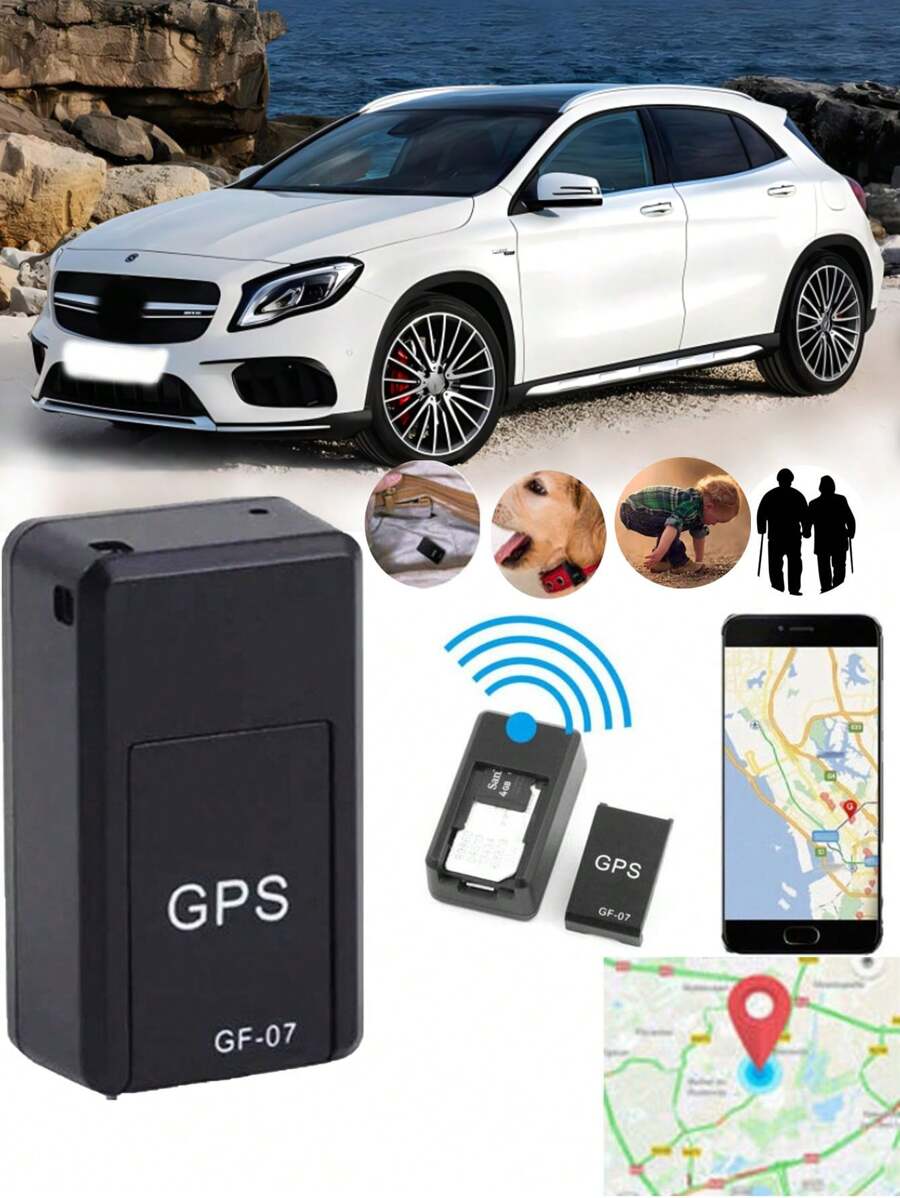Magnetic Mini Car GPS Tracker Live Tracking Locator Device Voice ...