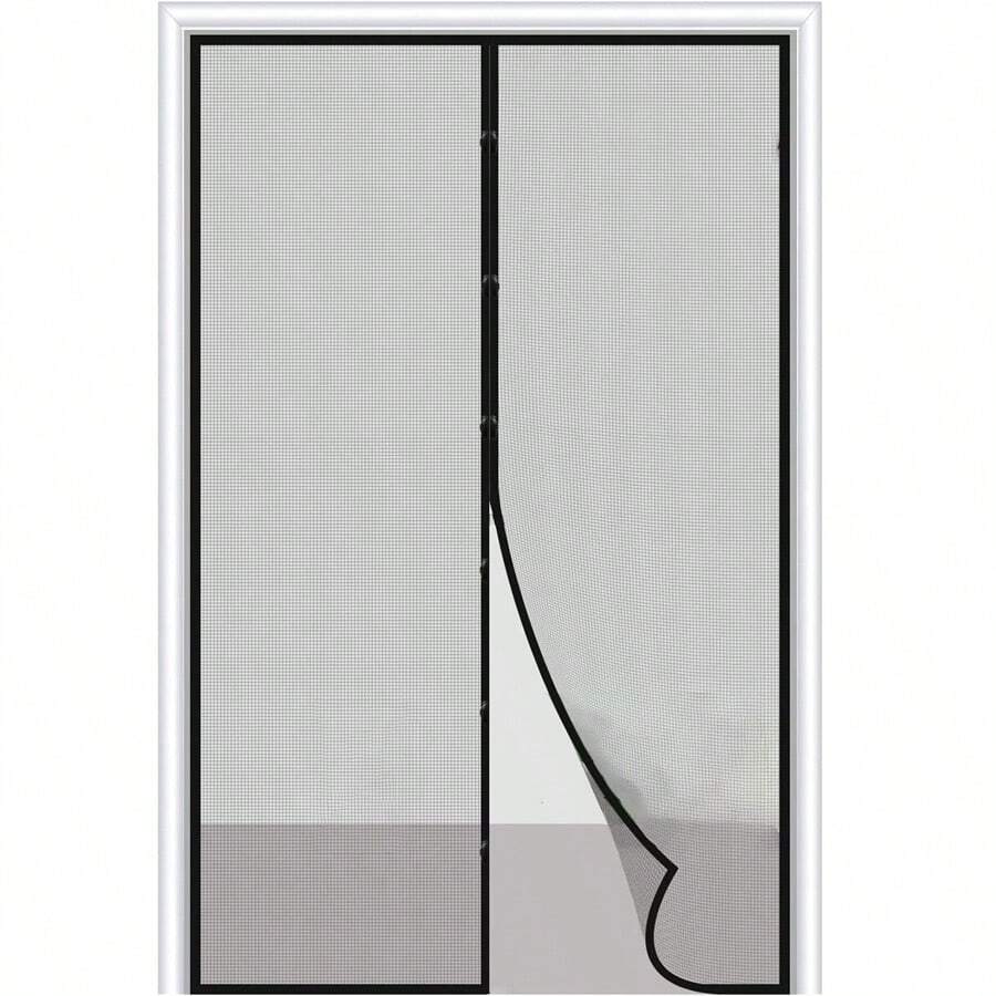 1pc Magnetic Door Curtain Mosquito Net Soft Netting Mesh Screen For ...