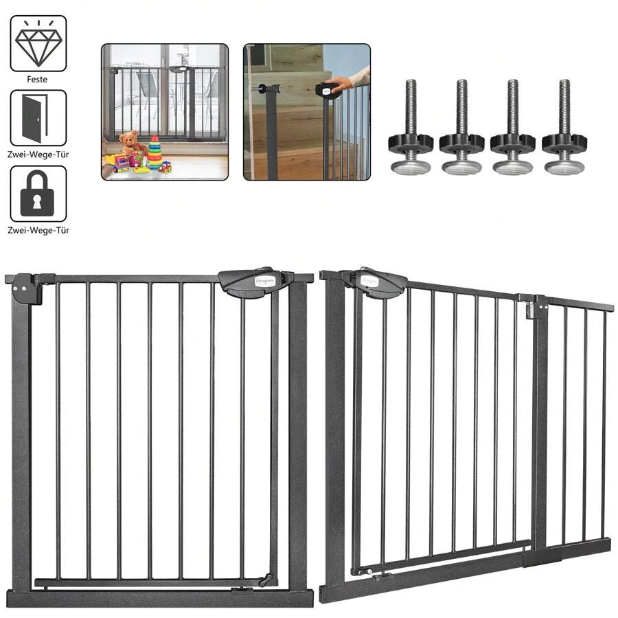 CEEDIR Dörrgrind Ingen borrning Trappgrind Trappgrind för barn ...