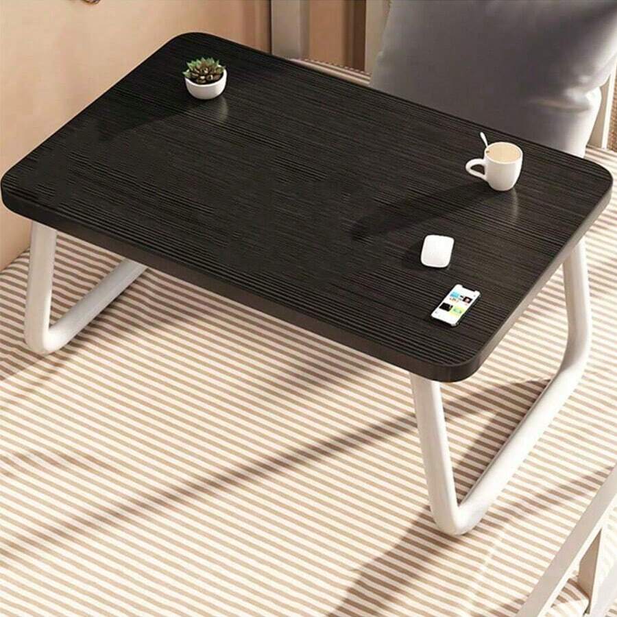 1pc Portable Folding Bed Desk Laptop Writing Table For Bedroom, Lazy ...