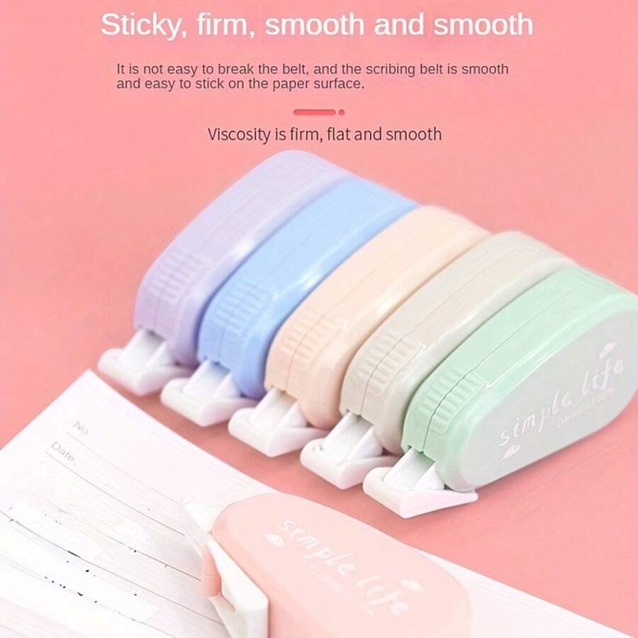 6 Mini Macaroon Color Cute Correction Tape Set-Correction Tape -Very ...
