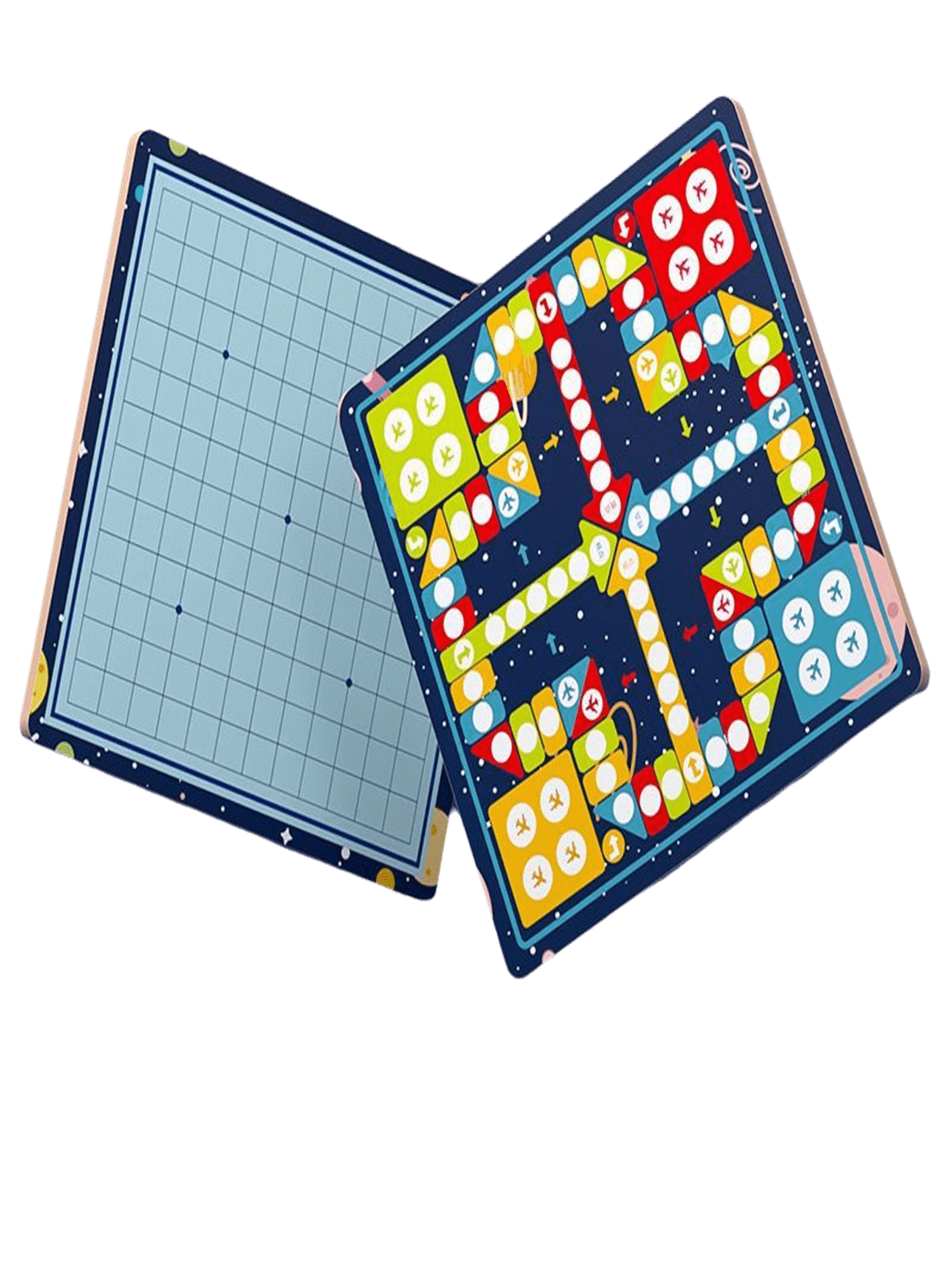 Five-Piece Flying Checkers Multi-In-One Game Chess Puzzle Toys Wooden ...