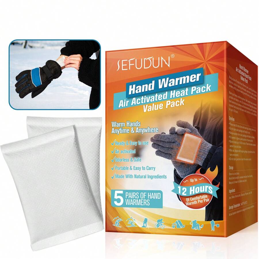 Warm-Up Stickers In Winter, Warm Hands And Feet Stickers, Continuous ...