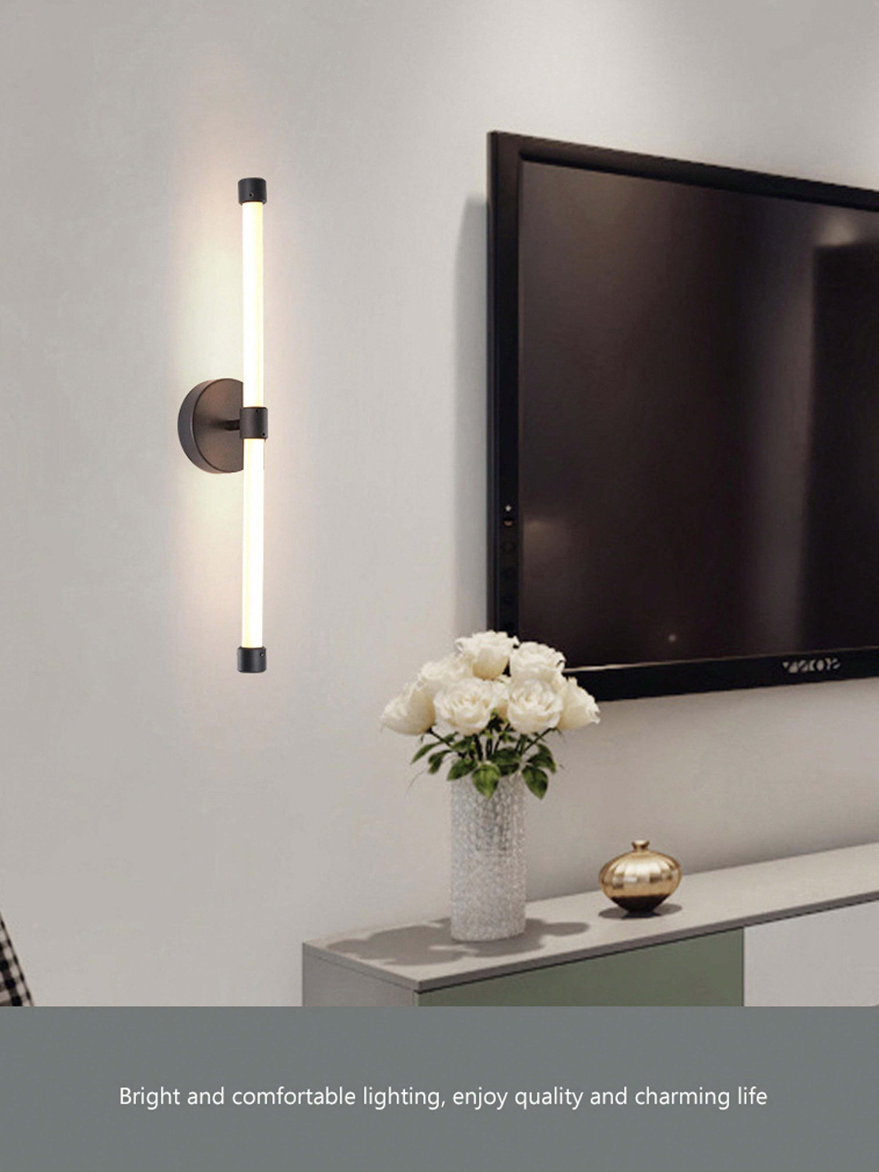 Modern Minimalist LED Wall Lamp Trichromatic Light LED Wall Light ...