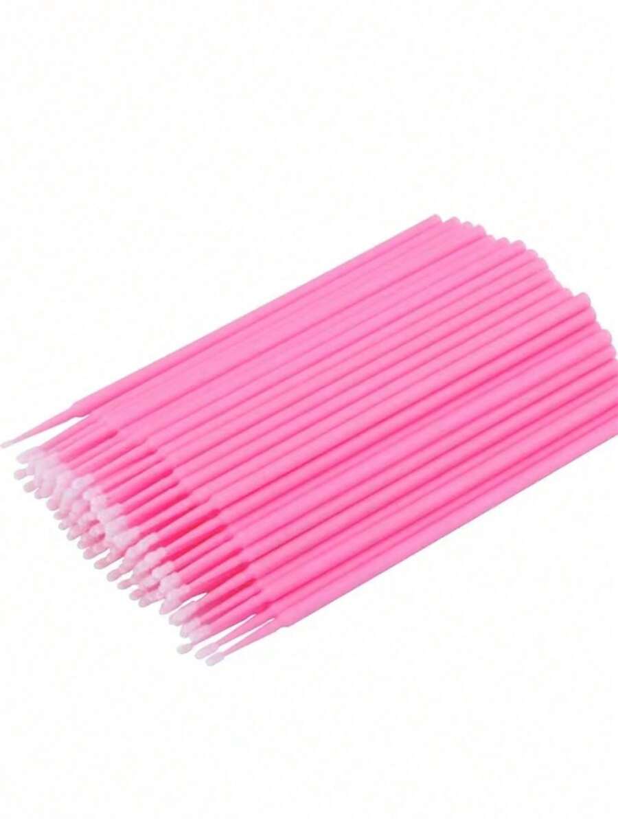 100PCS Micro Brush Applicator-Black Micro Mascara Wands-Disposable ...